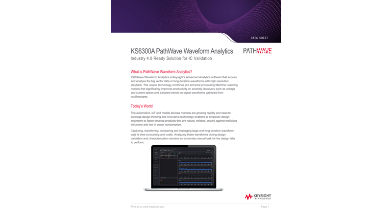 PathWave Waveform Analytics | Keysight